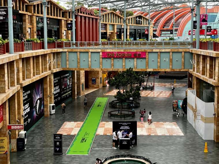 Resorts World Singapore Kian Semarak dengan LIV Golf Singapore